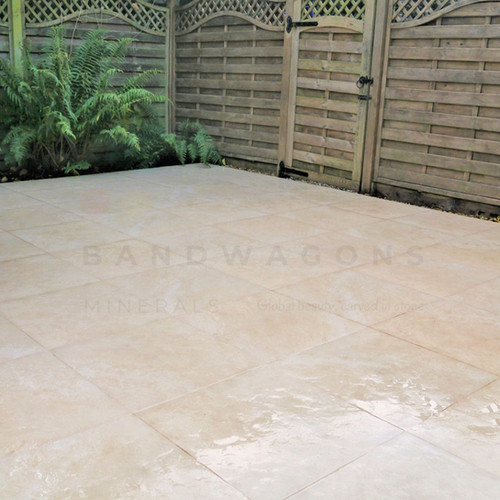 Ivory Outdoor Porcelain Paving | Bandwagonsminerals