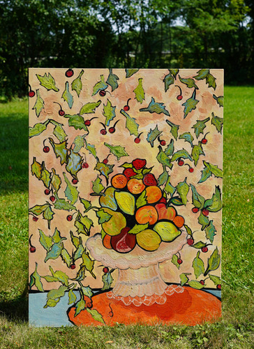 Falling Wallpaper | Margaret Parkhurst