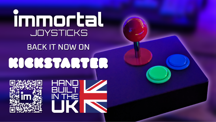 Immortal Joysticks - Now live on Kickstarter - English Amiga Board