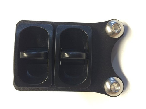 Manual Paddle Valve & Mounting Panel For Front/Rear Air Ride | VicBaggers