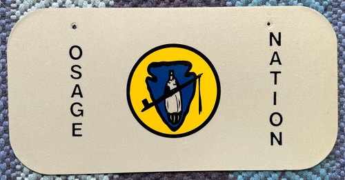 Osage Nation Oklahoma Booster | Plate Barn