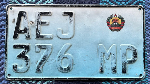 Mozambique Motorcycle | Plate Barn