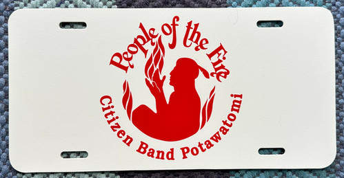 Citizen Band Potawatomi Oklahoma Booster | Plate Barn