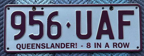 QUEENSLANDER! - 8 IN A ROW | Plate Barn