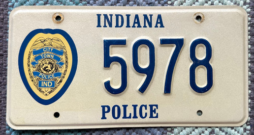 INDIANA POLICE | Plate Barn