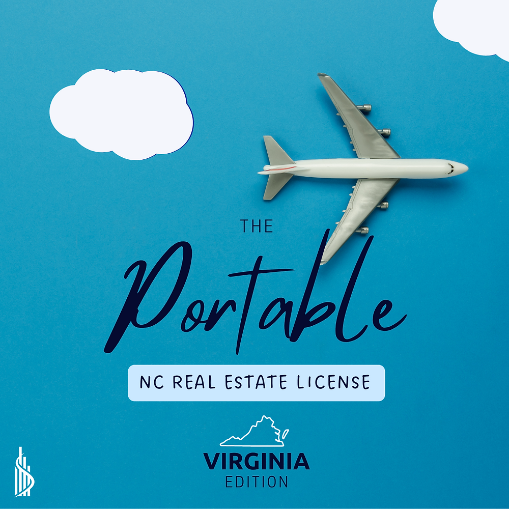 Portable NC Real Estate License: VA Edition