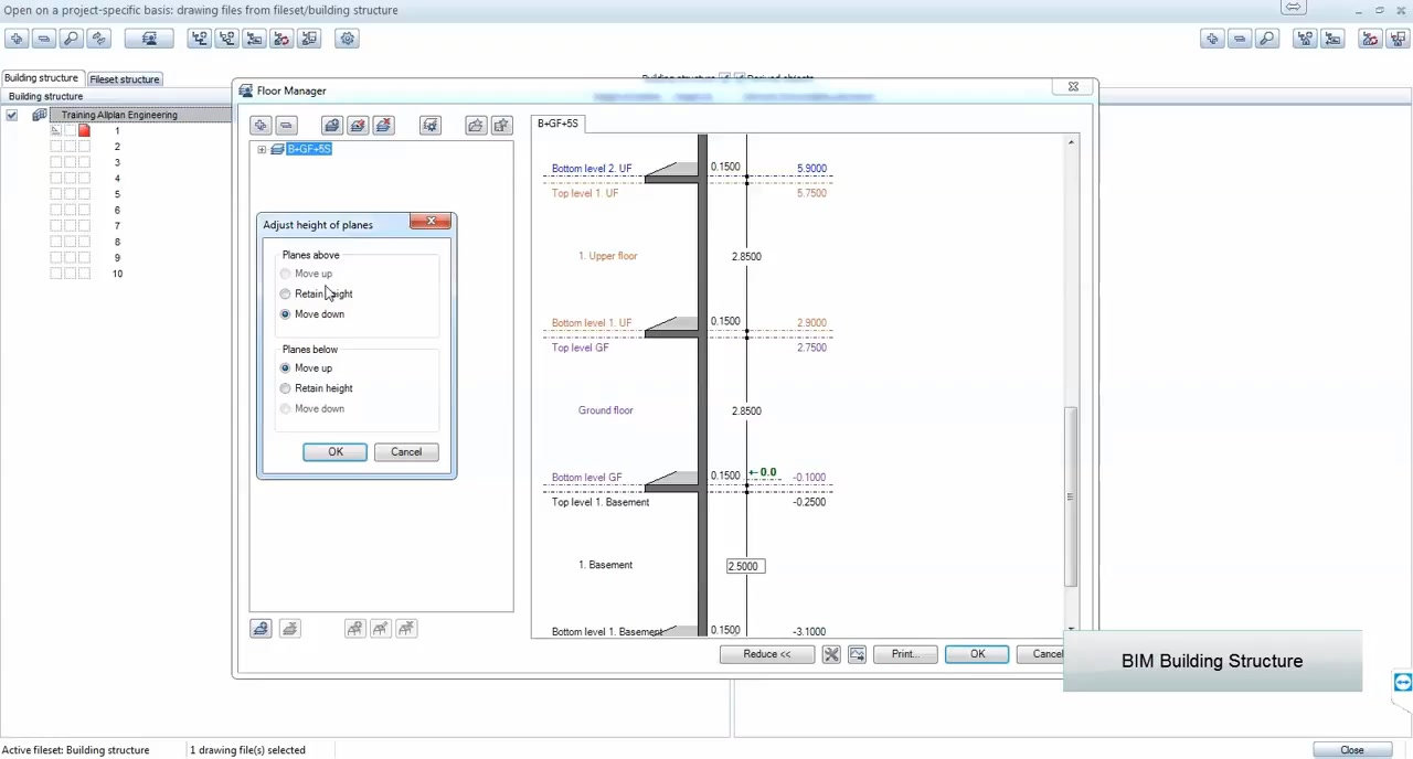 Allplan 2017 BIM ENGINEERING Basic Course | glass