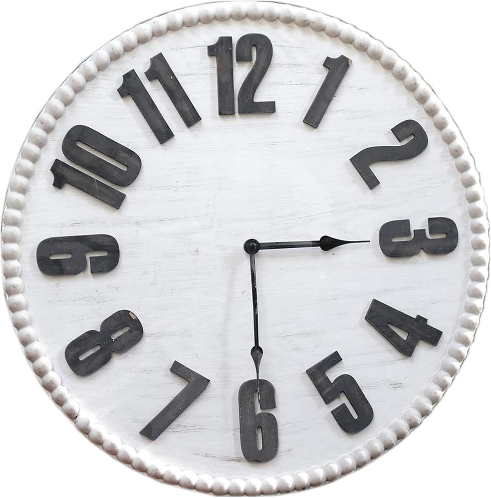 20+ Rustic Farmhouse Wall Clocks to Accentuate Your Home Decor