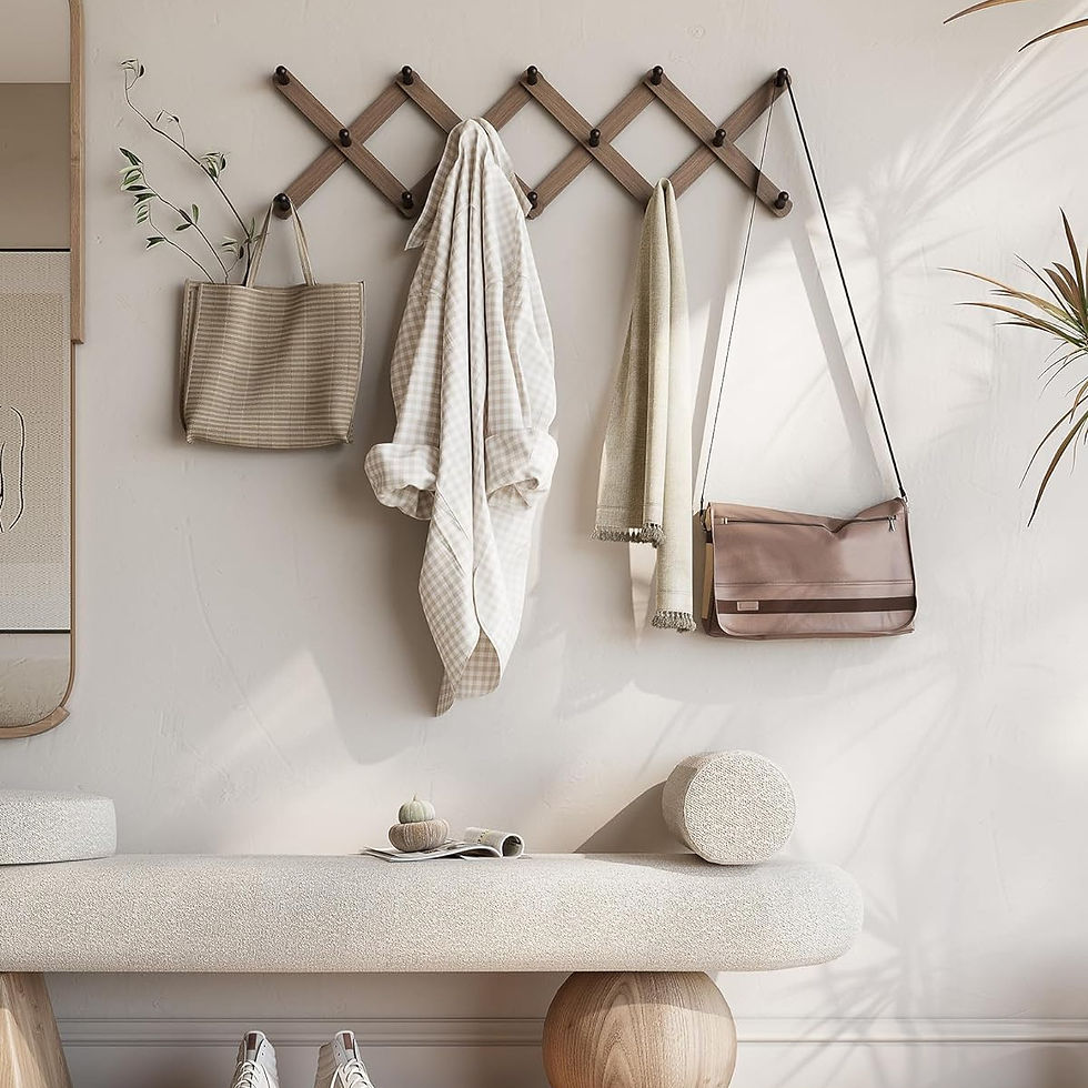 11 Wall-Mounted Coat Racks to Organize Your Space in Style