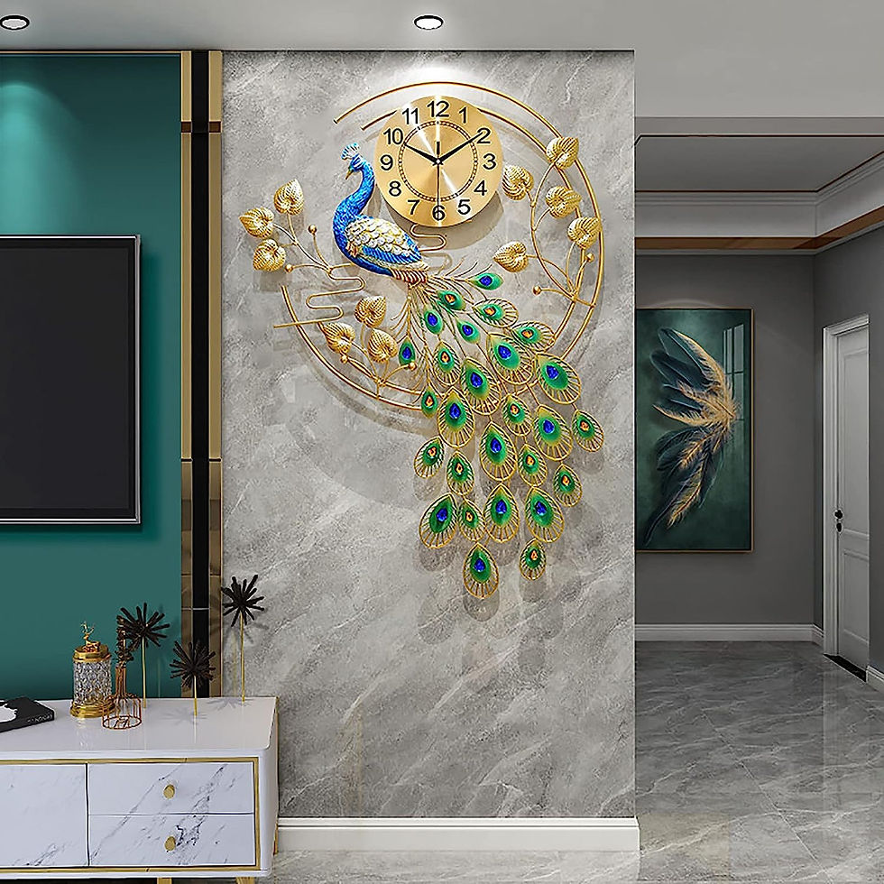 12 Boho Wall Clocks for Eclectic and Bohemian Interior Design