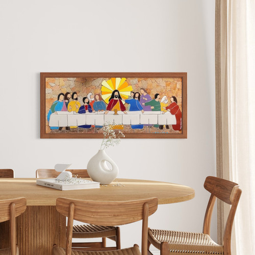 Santa ceia | Valeria Artes Mosaic