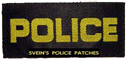 NORWAY Police patches | sveins-policepatches