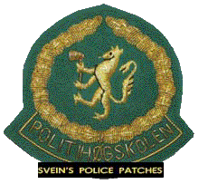 NORWAY Police patches | sveins-policepatches
