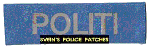 NORWAY Police patches | sveins-policepatches