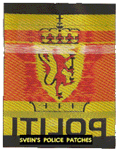 NORWAY Police patches | sveins-policepatches