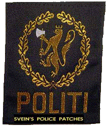 NORWAY Police patches | sveins-policepatches