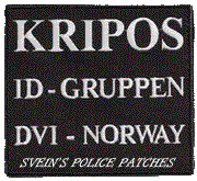 NORWAY Police patches | sveins-policepatches
