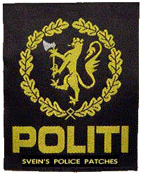 NORWAY Police patches | sveins-policepatches