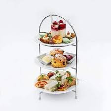 3-tier Afternoon Tea Stand with plates | Shires Event Hire