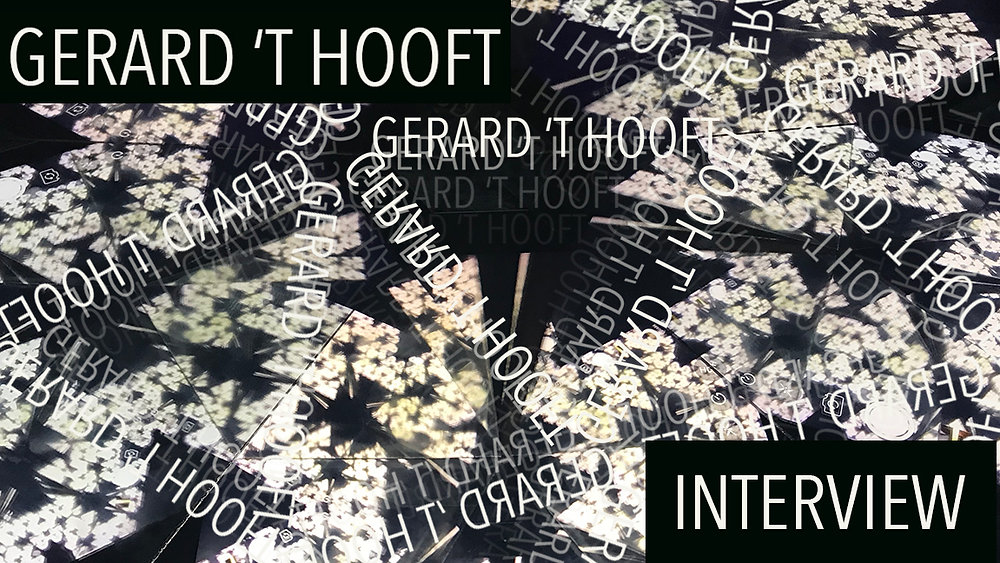 Interview with Prof. Gerard 't Hooft
