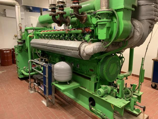 Jenbacher J320 overhauled gas genset + HEAT EXCHANGER unit 1,0 MW