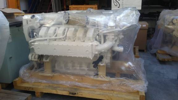 02 Man D2862 LE496 V12-2000 HP marine engines sale surplus new units ZF3055