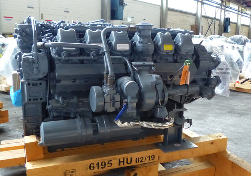 MAN D2842LE602 industrial diesel engine 800HP at 2100 rpm New unused ...