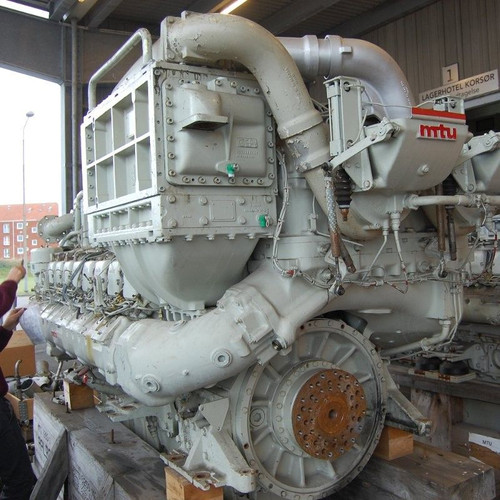 MTU 16V 396 TB84 Marine Diesel engine 16V396 TB75 / TB84