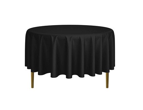 90 Inch Round Table Linen, Black | MJ Event Rentalswww.mjeventrentals.biz/