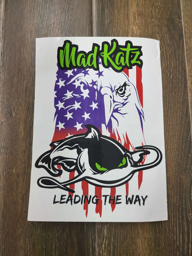 Mad Katz Decal 11in×8in | Mad Katz Gear