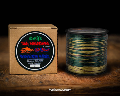Camo 9 Strand Braid 328yds | Mad Katz Gear