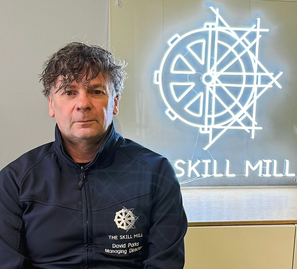 The Founder of The Skill Mill, David Parks awarded OBE