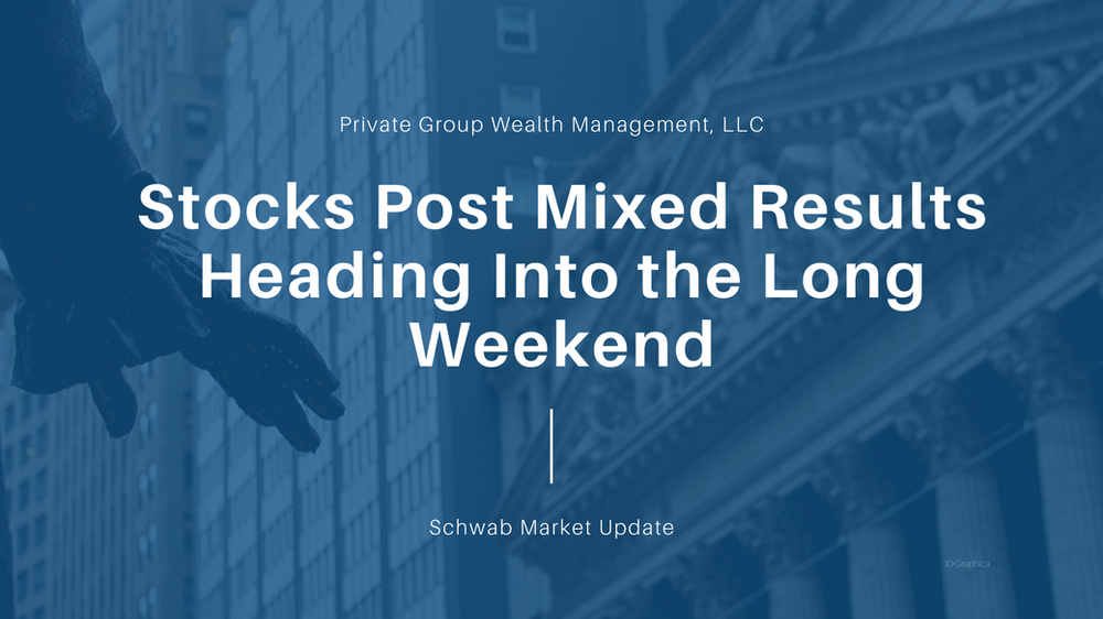 Stocks Post Mixed Results Heading into the Long Weekend