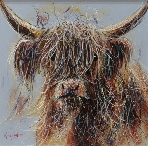 Ruby Keller - Highland Cow | Bluestone Art