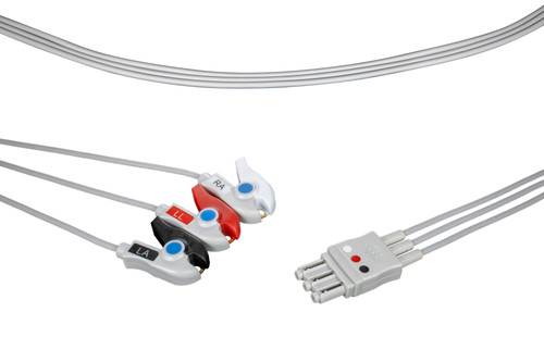 Philips Compatible ECG 3 Lead (Grabber) - PH-M1671A | DTG Medical