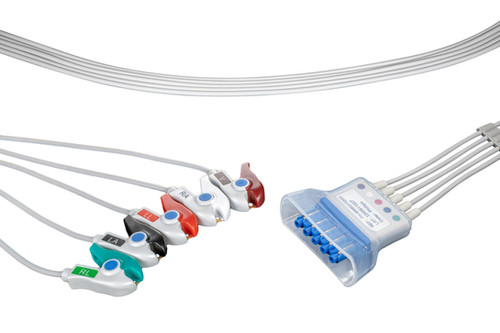 Philips Compatible ECG Telemetry 5 Lead (Grabber) - PH-989803152051 ...