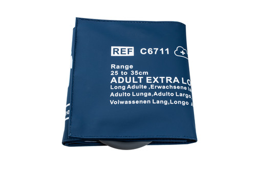 Adult Long Reusable Single Tube NIBP Cuff - CUF-8307 | DTG Medical