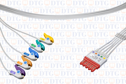 Philips Compatible ECG 5 Lead (Grabber) - PH-M1976A | DTG Medical