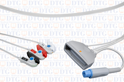Philips Compatible 3 Lead ECG Telemetry w/ SPO2 (Grabber) - PH ...