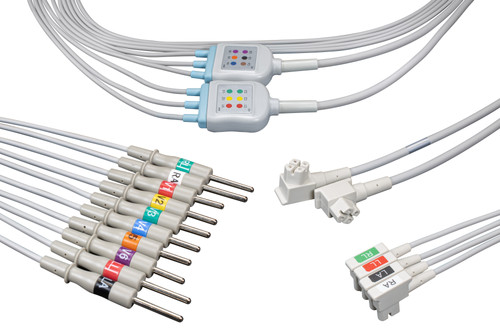 Philips Compatible EKG 10 Lead (Needle) - PH-989803151631 | DTG Medical