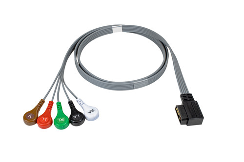 Philips Compatible ECG Telemetry 5 Lead (Snap) - PH-M4725A | DTG Medical
