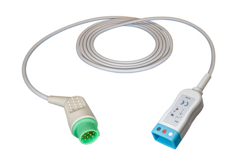 Skanray/Kontron Compatible 3 Lead ECG Trunk Cable - SK-3LDECG | DTG Medical