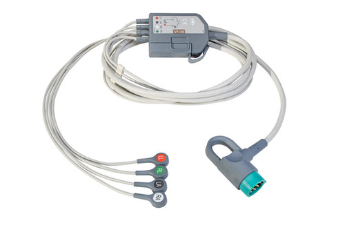 Physio-Control Compatible LifePak Trunk Cable (Snap) - PHYSIO-11111 ...