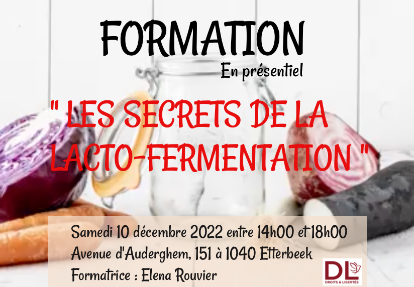 Les secrets de la lacto-fermentation | Droits et Libertés