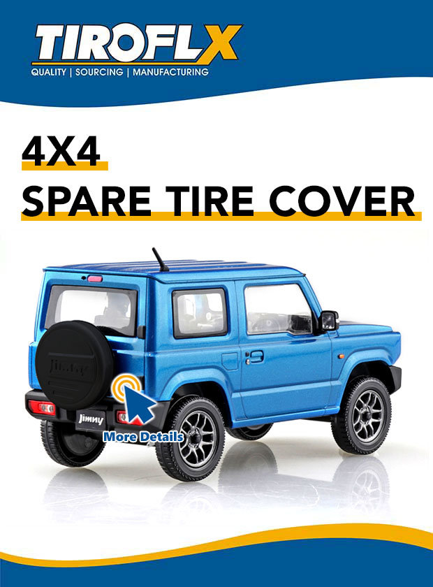 4x4 Spare tire cover | Tiroflx