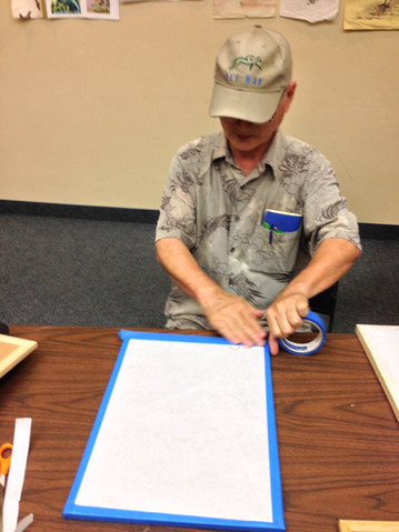 Making Mashi Paper | Friends of Sumi-e Japanese Brush Painting Society