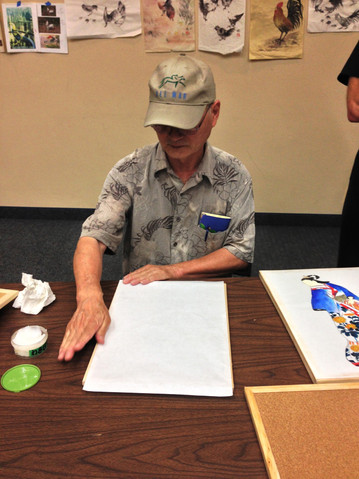 Making Mashi Paper | Friends of Sumi-e Japanese Brush Painting Society