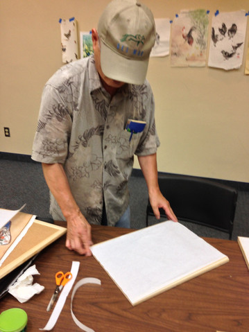 Making Mashi Paper | Friends of Sumi-e Japanese Brush Painting Society