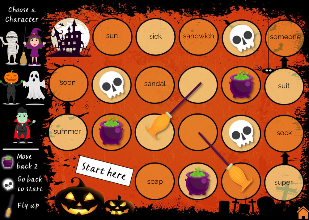Halloween Themed Digital Speech Therapy Activities