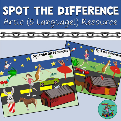 Spot the Differences - Articulation & Language | Spiffy Speech